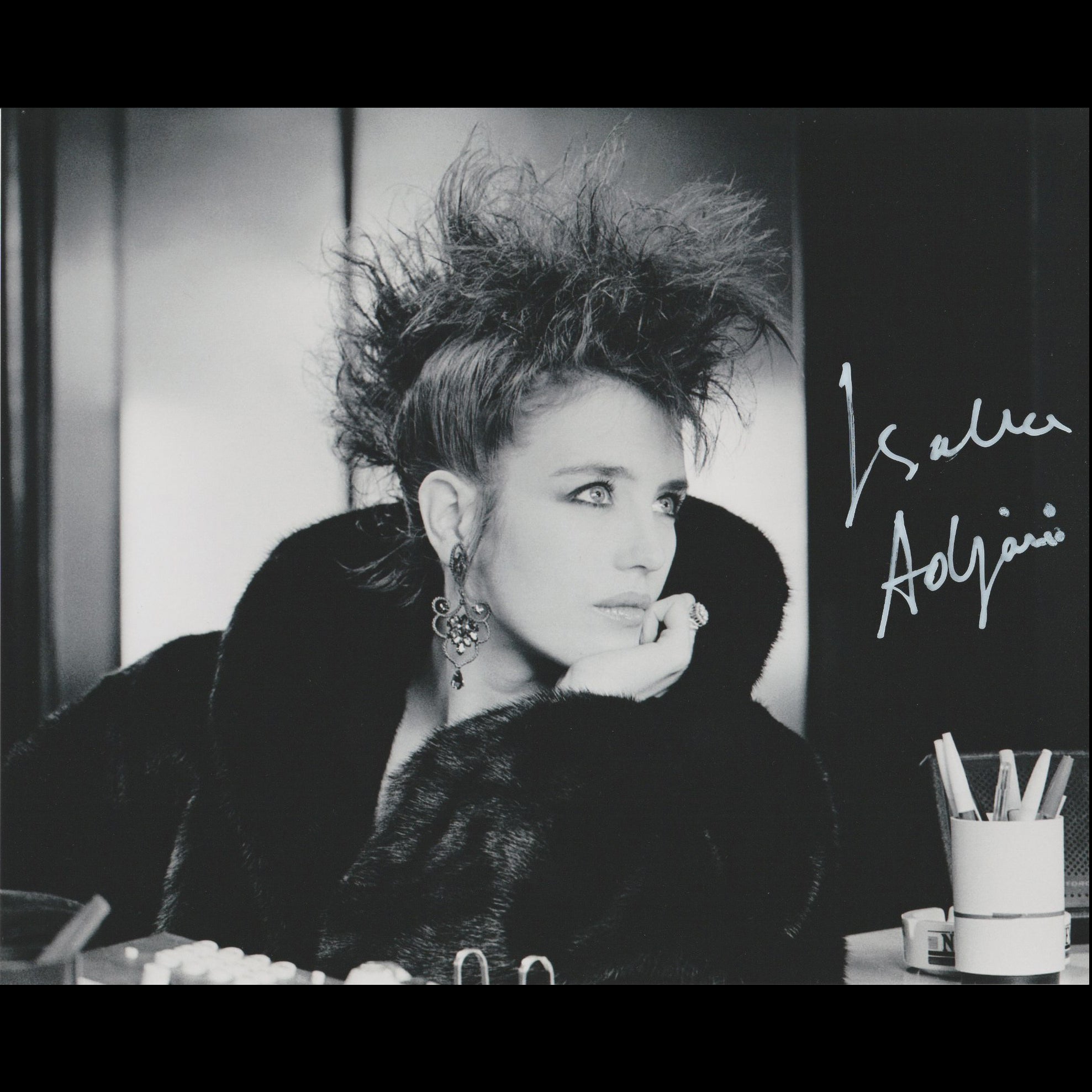 Isabelle ADJANI – Fresh and French autographs