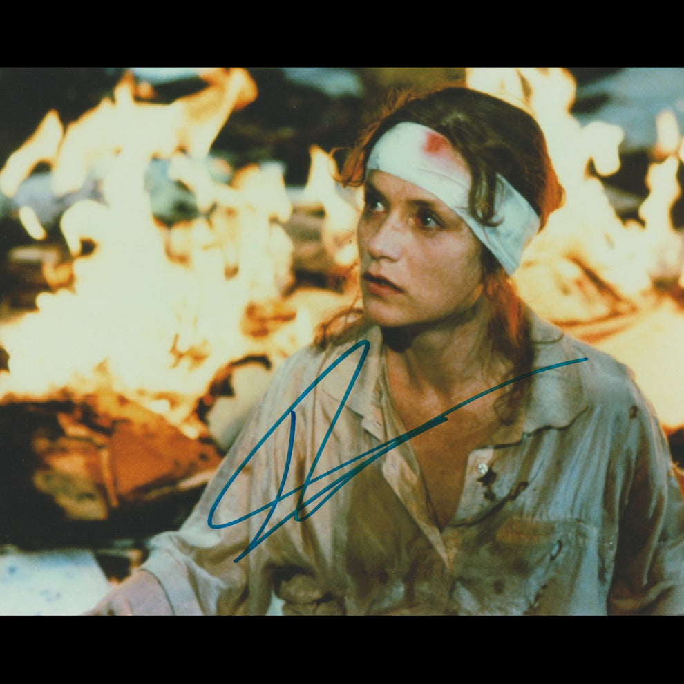 Isabelle HUPPERT – Fresh and French autographs