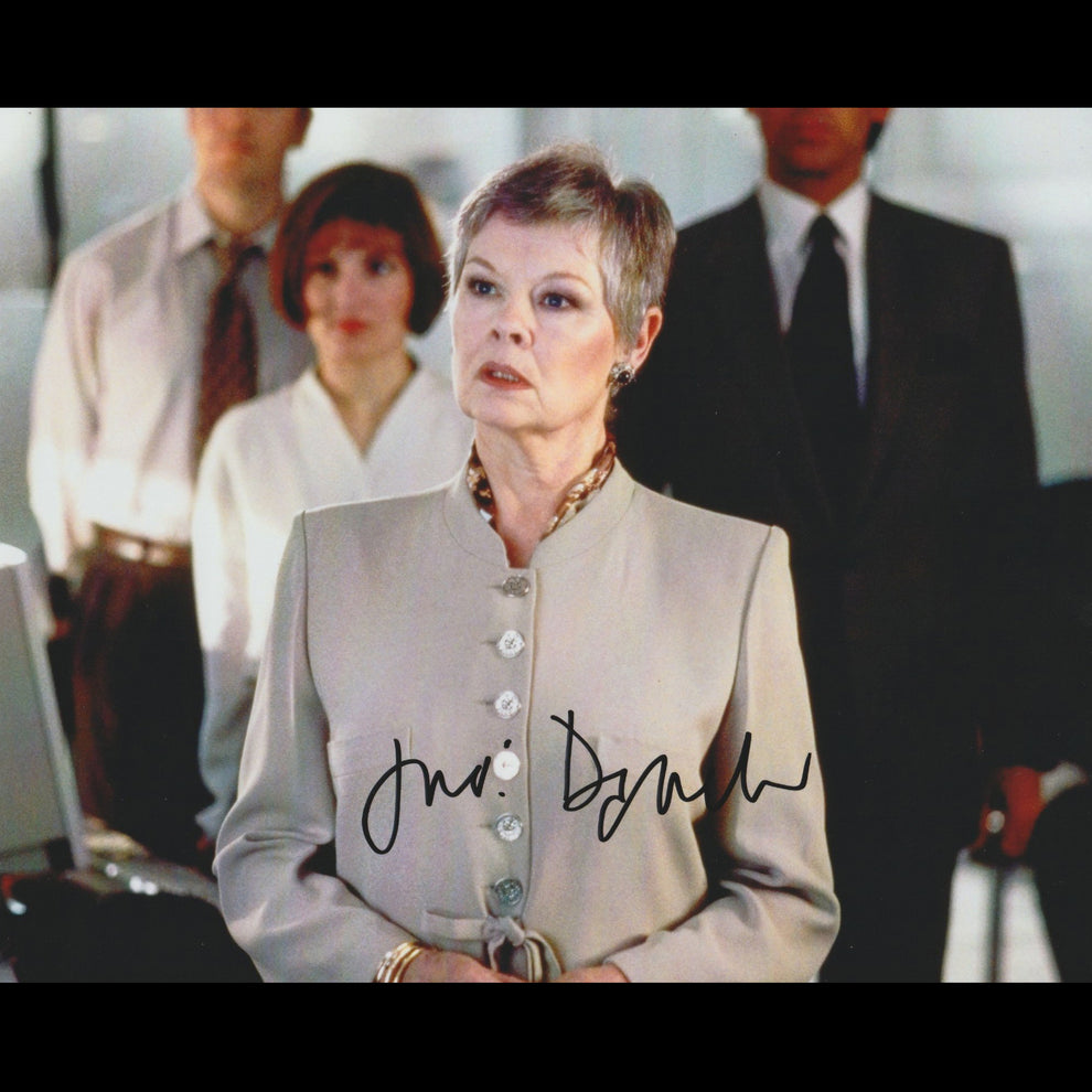 Judi DENCH – Fresh and French autographs