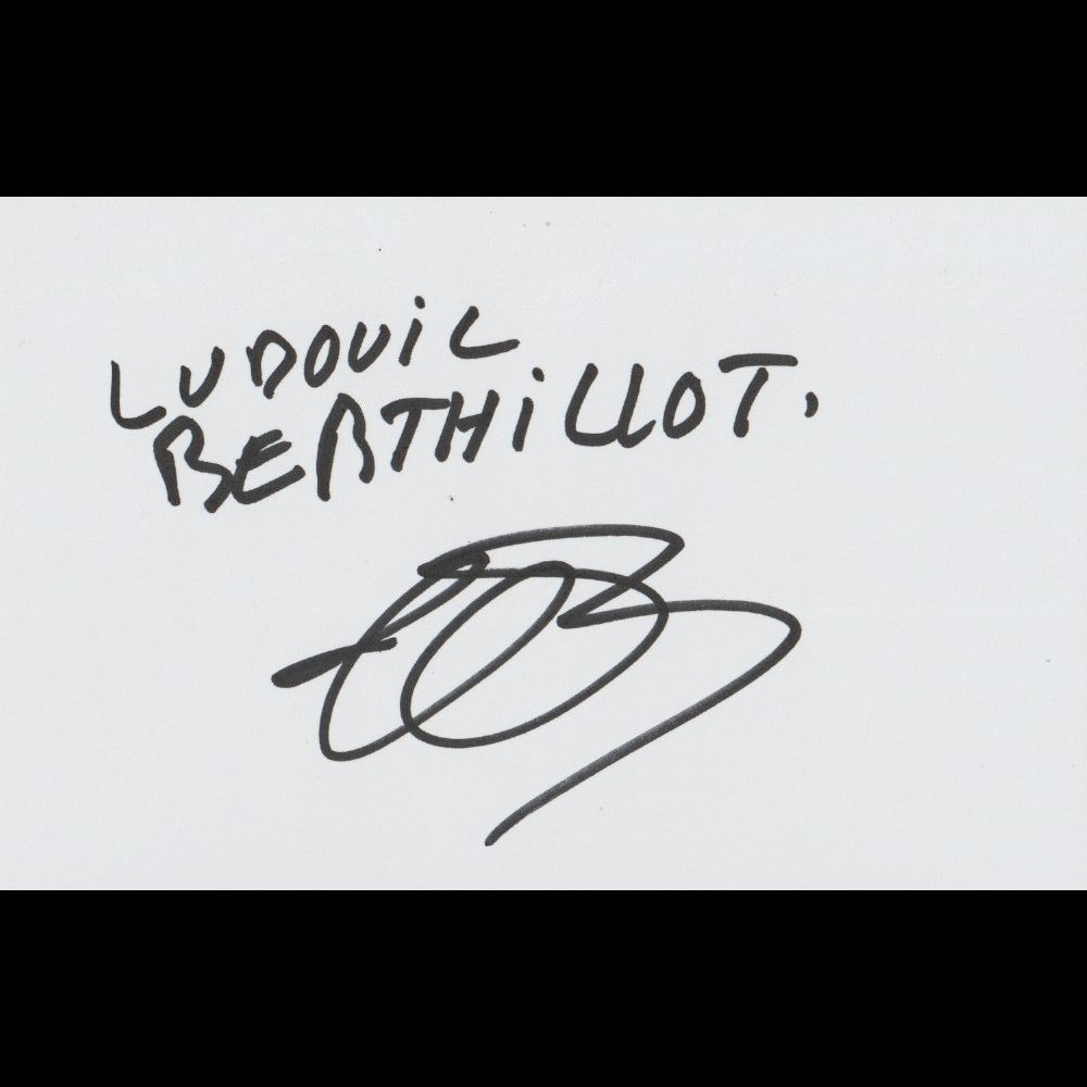 Ludovic BERTHILLOT – Fresh and French autographs