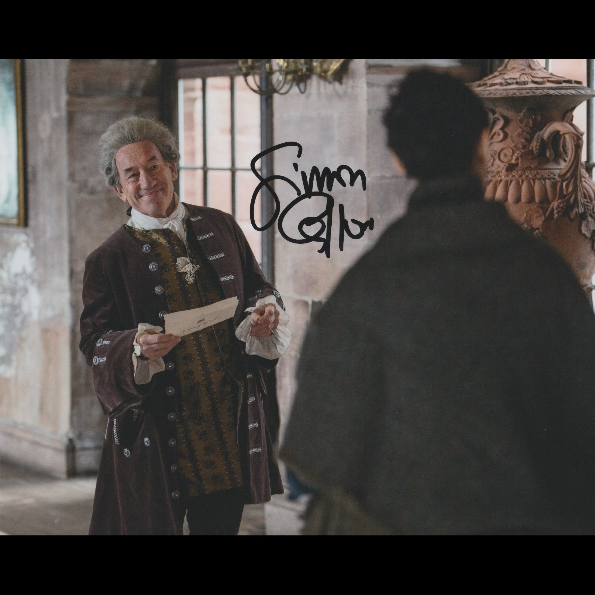 Simon Callow (Outlander) – Fresh and French autographs